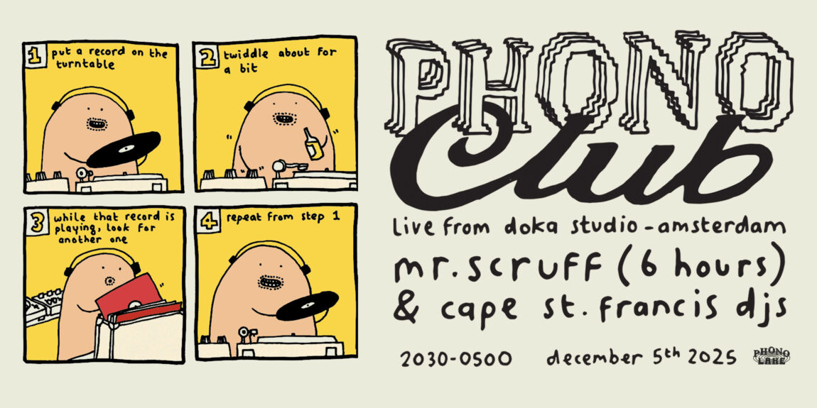 Doka Studio x Phono Club w/ Mr. Scruff [6h Set] | Cape St. Francis DJs ...